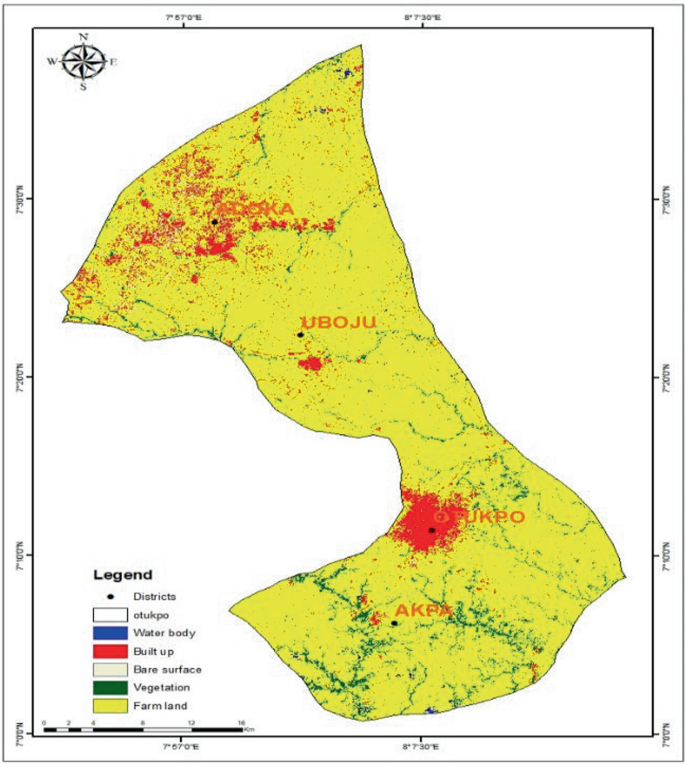 Land Use and Land Cover Dynamics Prediction in Otukpo LGA, Benue State ...