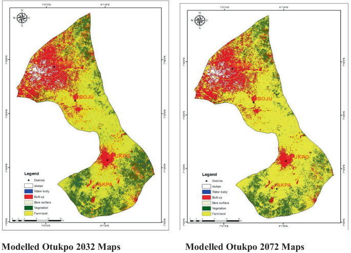 Land Use and Land Cover Dynamics Prediction in Otukpo LGA, Benue State ...