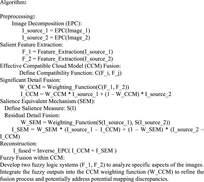 EPC-CCM Based Salience Equivalent Mechanism for Multimodal Medical ...