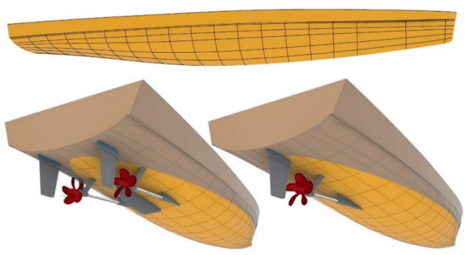 Preliminary Self-propulsion Simulations of a Displacement Hull with ...
