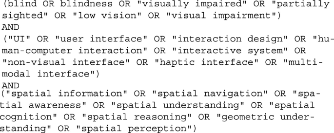 Spatial Information Access for Blind and Visually Impaired People ...