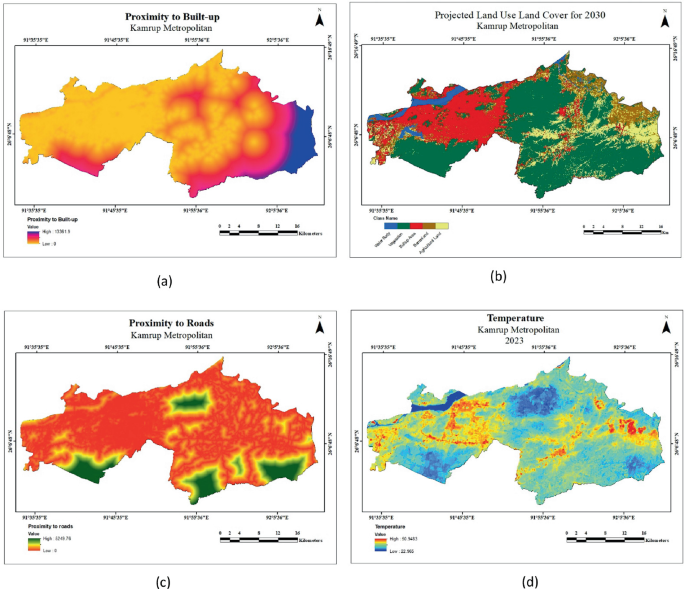 Spatio-Temporal Change Assessment of Land Use Land Cover Change ...
