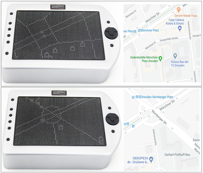 Exploring Outdoor and Indoor Tactile Maps | Springer Nature Link