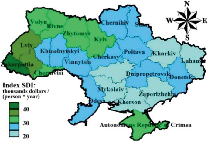 Assessment of the Socio-Natural Development of Ukraine Oblasts in the ...