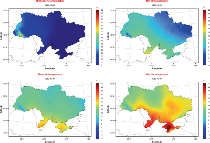 Gridded Observation-Based Climate Datasets of Ukraine | Springer Nature ...