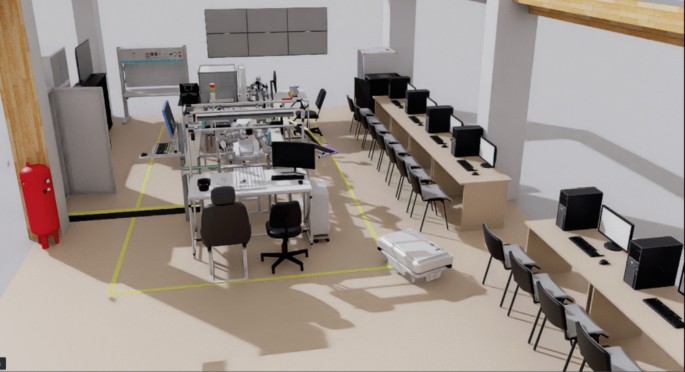 The Concept of a Digital Twin of an Autonomous Mobile Robot | SpringerLink