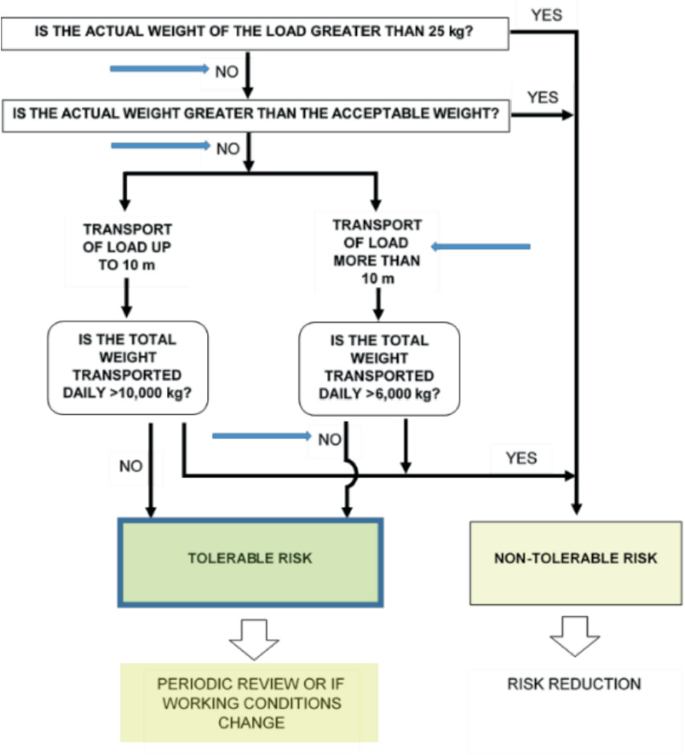 Risk Assessment in Manual Load Handling: Application of a Technical ...