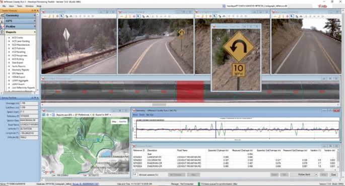 BIG-Data Handling of Complete and Simultaneously Measured Road ...