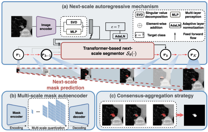 Autoregressive Medical Image Segmentation via Next-Scale Mask Prediction | SpringerLink