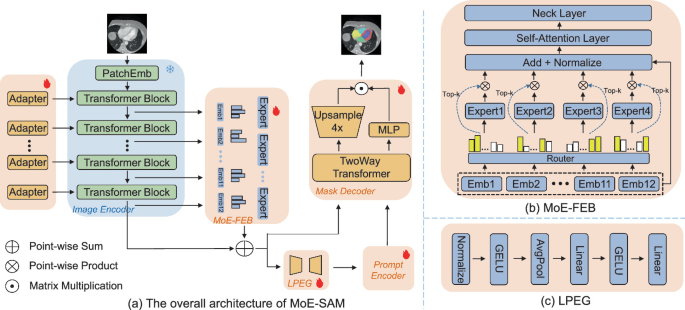 MoE-SAM: Enhancing SAM for Medical Image Segmentation with Mixture-of ...