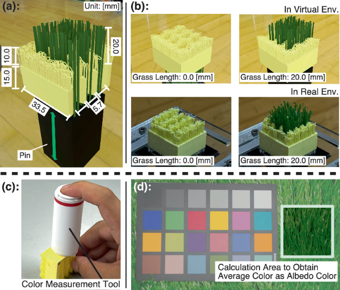 Exploring Interactive Simulation of Grass Display Color Characteristic ...