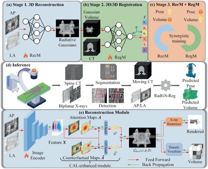 RadGS-Reg: Registering Spine CT with Biplanar X-Rays via Joint 3D Radiative Gaussians ...
