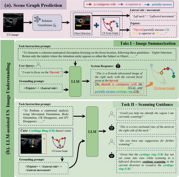 Semantic Scene Graph for Ultrasound Image Explanation and Scanning Guidance | SpringerLink