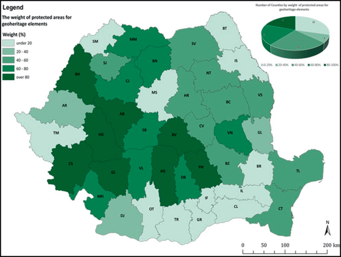 The Geoheritage of Romania. From Theory to Practice—Legislation ...