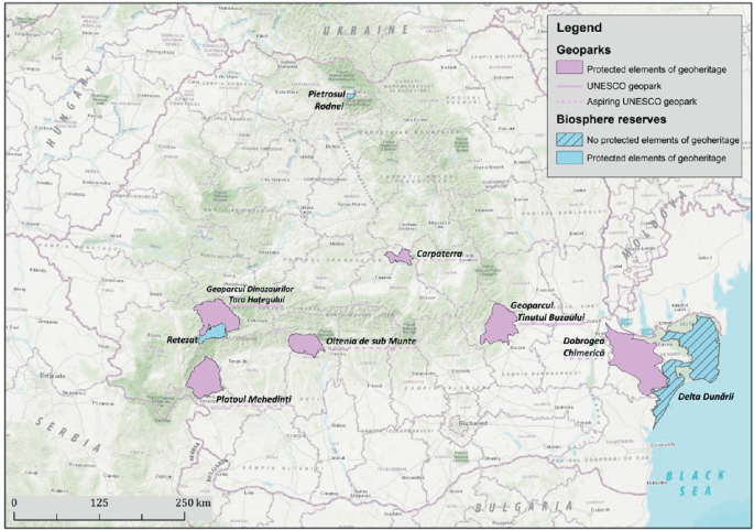 The Geoheritage of Romania. From Theory to Practice—Legislation ...
