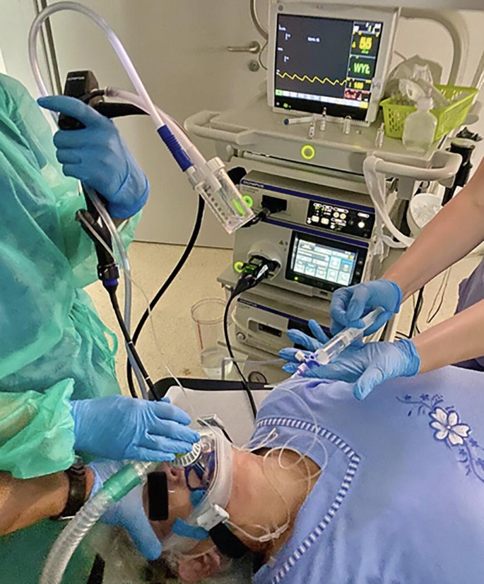 NIV Procedures: Fiberoptic Bronchoscopy (Lung Lavage) | Springer Nature ...