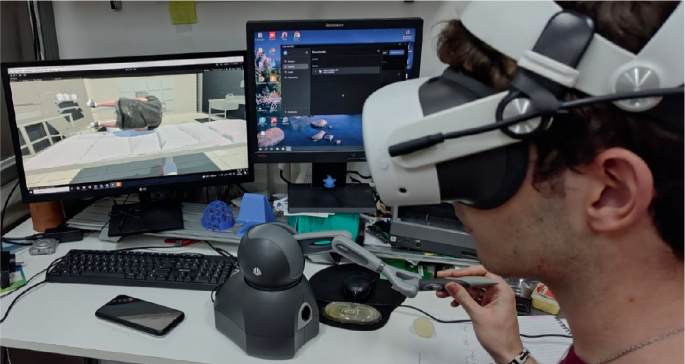 Lumbar Puncture Simulator Based on Virtual Reality and Haptic Feedback ...