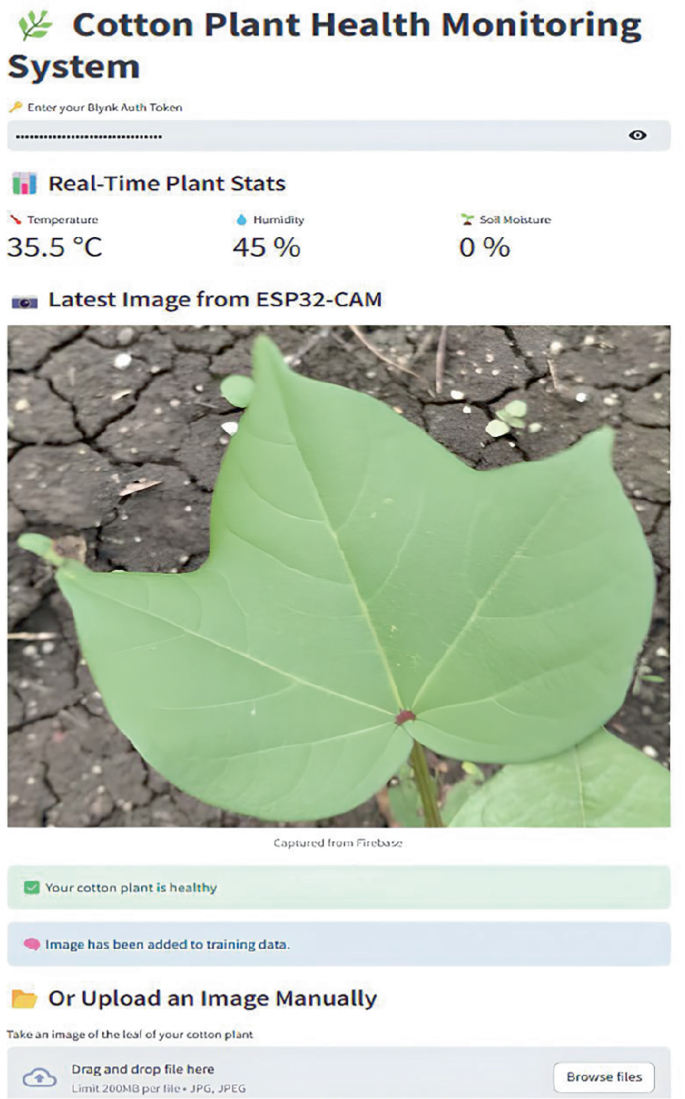 Cloud Based Plant Health Monitoring System | Springer Nature Link