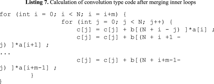 The Convolution Computation Automatic Acceleration | SpringerLink