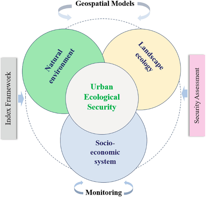 Ecology–Urbanization Nexus: Assessing Urban Ecological Security in the ...