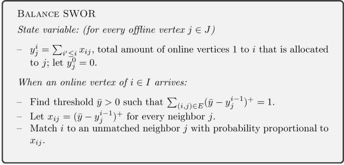 Online Matching Meets Sampling Without Replacement | Springer Nature Link