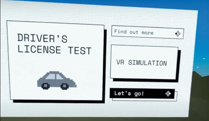 Virtual Reality Simulation for Driver’s License Test | Springer Nature ...