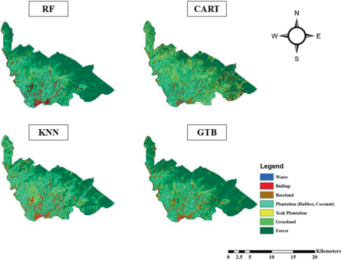 Comparative Evaluation of Machine Learning Algorithms for LULC ...