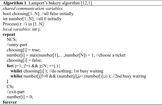 Statistical Model Checking of Lamport’s Bakery Mutual Exclusion ...
