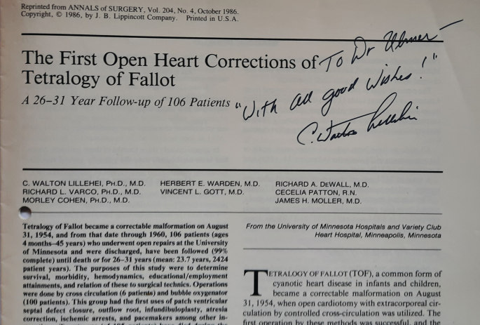 C. Walton Lillehei (1918–1999) | SpringerLink