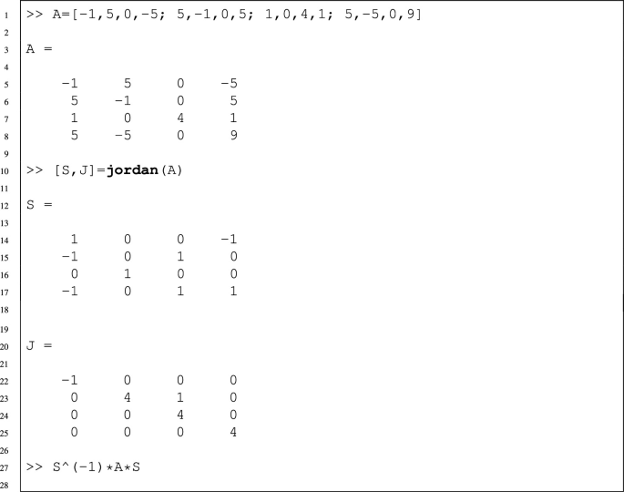 Trigonalisierung und Normalformen | SpringerLink