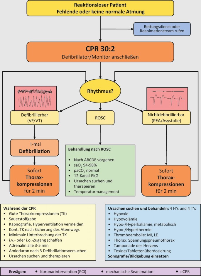Kardiopulmonale Reanimation (CPR) | SpringerLink