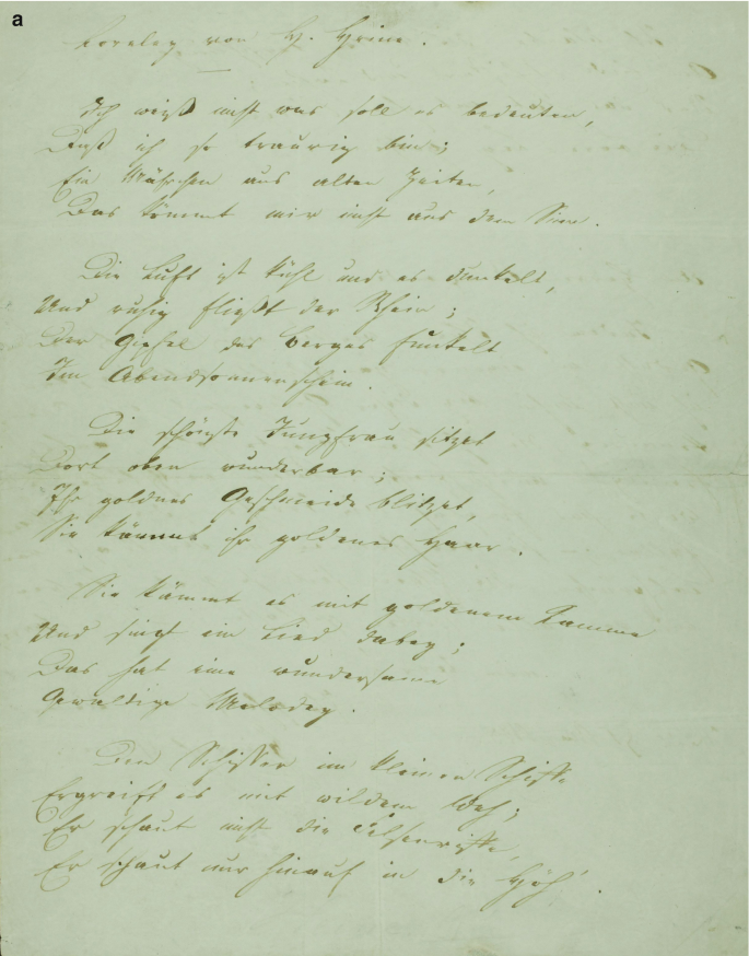Heinrich Heine – Leben und Werk | Springer Nature Link