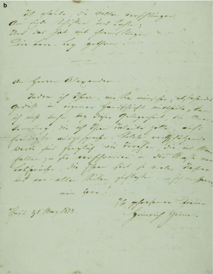 Heinrich Heine – Leben und Werk | Springer Nature Link