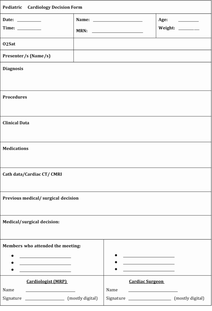 Standard of Pediatric Cardiac Care Before and After Cardiac ...