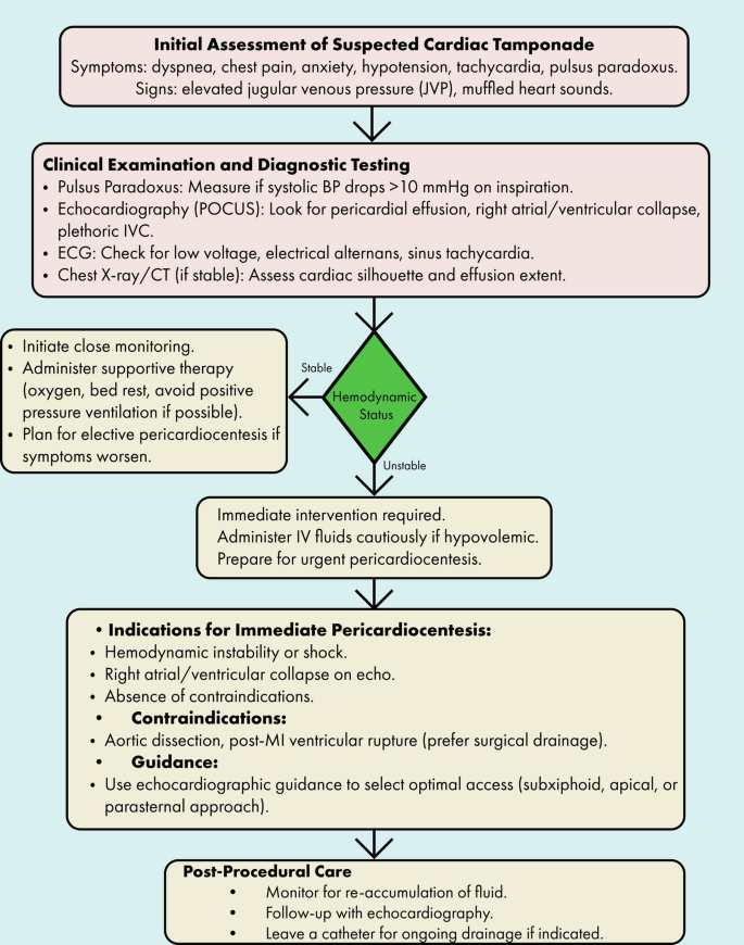 Approach to Cardiac Tamponade in the ICU | Springer Nature Link ...