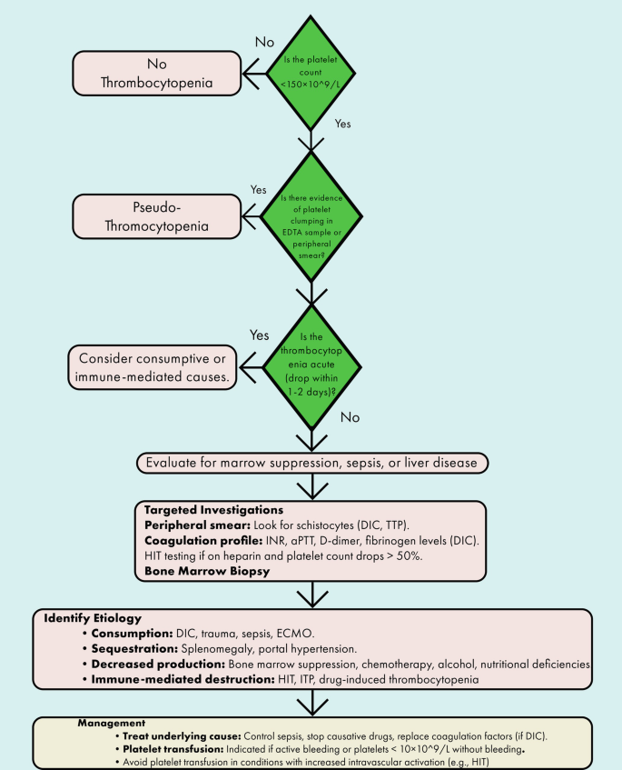 Approach to Thrombocytopenia in the ICU | Springer Nature Link