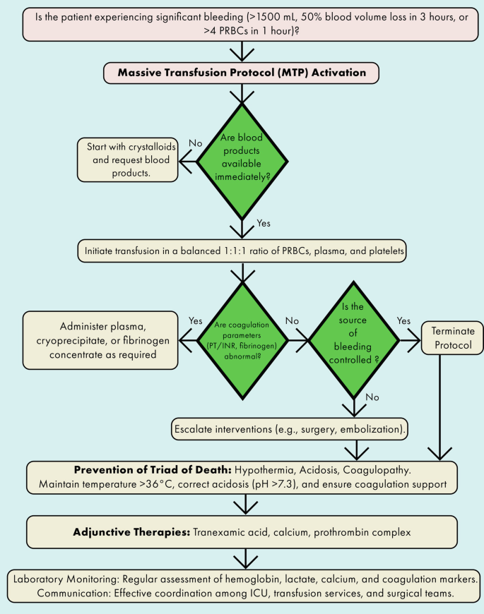 Approach to Massive Transfusion in the ICU | SpringerLink