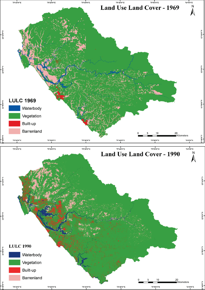 Land Use/ Land Cover Changes of Kannur District, Kerala From 1969 to ...