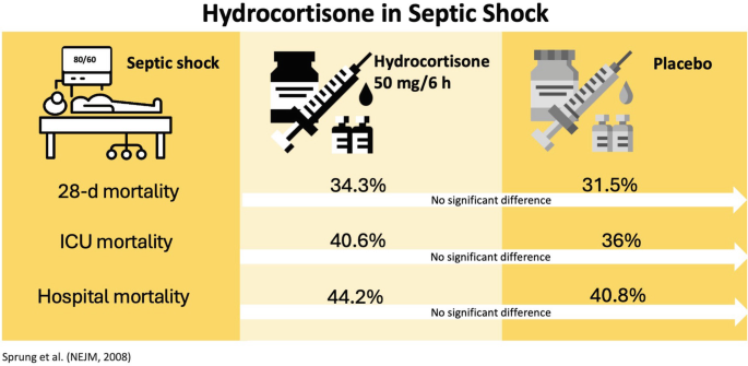 Hydrocortisone in Septic Shock: The CORTICUS Trial | SpringerLink