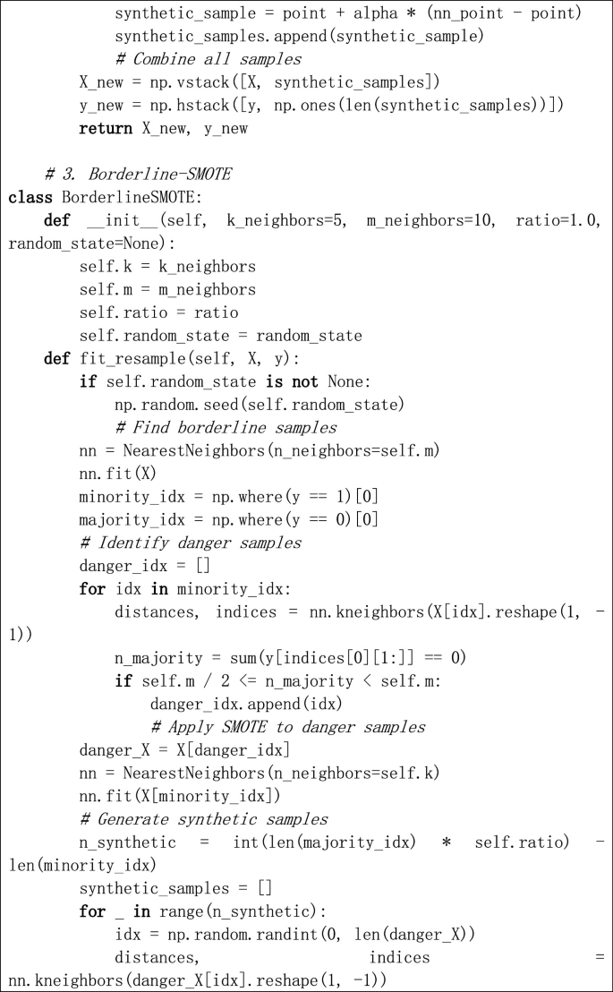Resampling Techniques and Feature Selection | SpringerLink