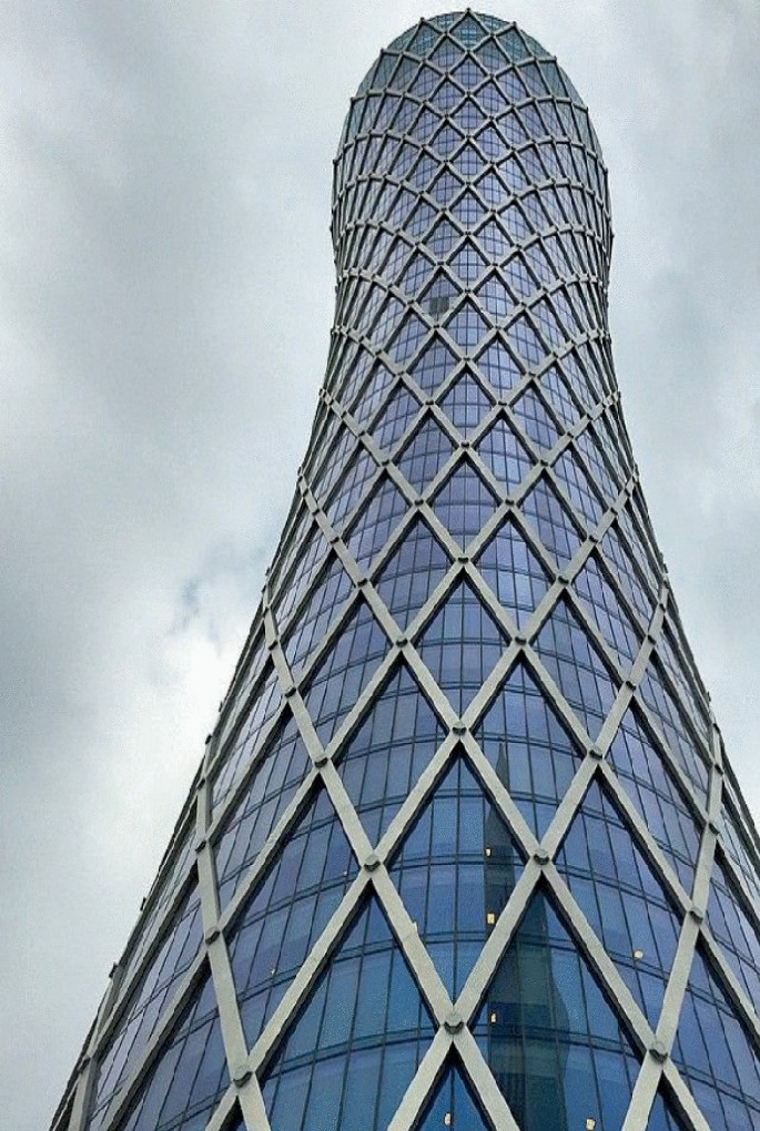 Analysis of Diagrid Building with Different Angles Integrated with ...