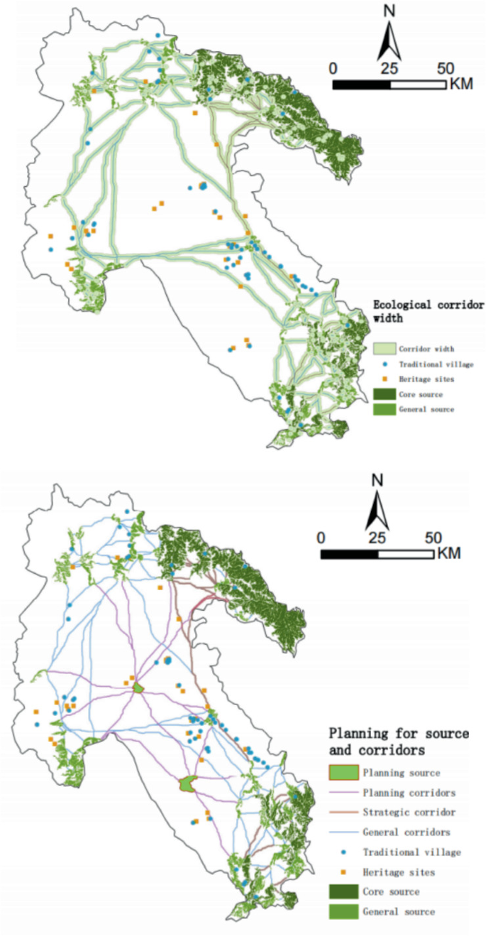 Construction of Humanistic Landscape Ecological Corridor in Highland ...