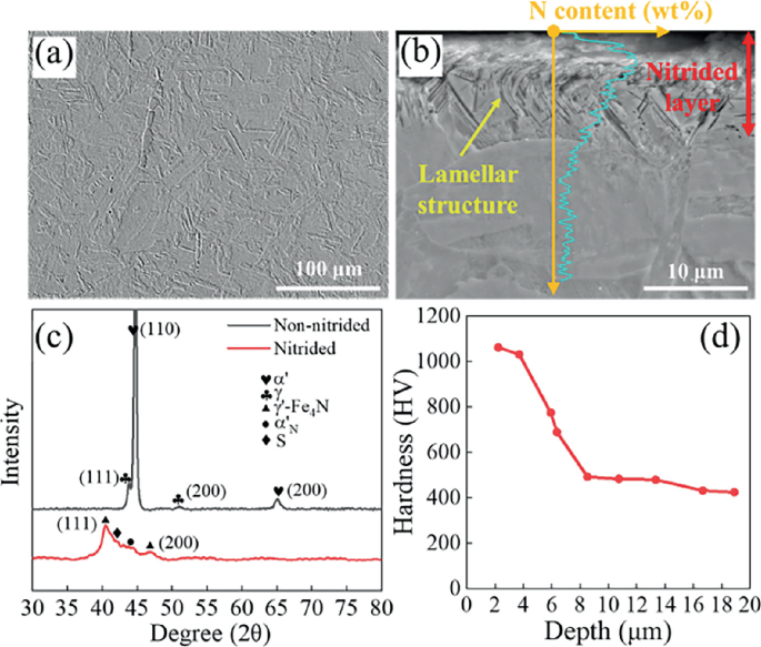 The Sliding Wear Behavior and Model of Plasma Nitrided Precipitation ...