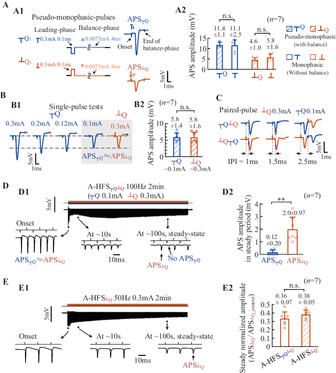 Neuronal Responses to Both Negative and Positive Pulses During HFS ...