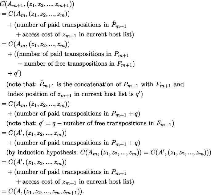 On Online Self-Organizing Linear Search | SpringerLink