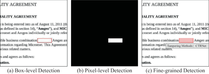 Towards Fine-Grained Document Tampering Detection: New Dataset and ...