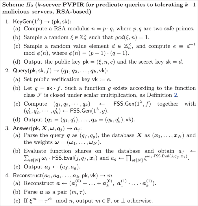 Publicly Verifiable Private Information Retrieval Protocols Based on ...