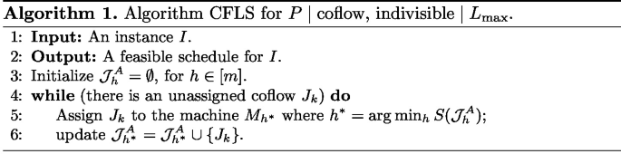 Improved Approximation Algorithms for Multiprocessor Indivisible Coflow Scheduling | SpringerLink