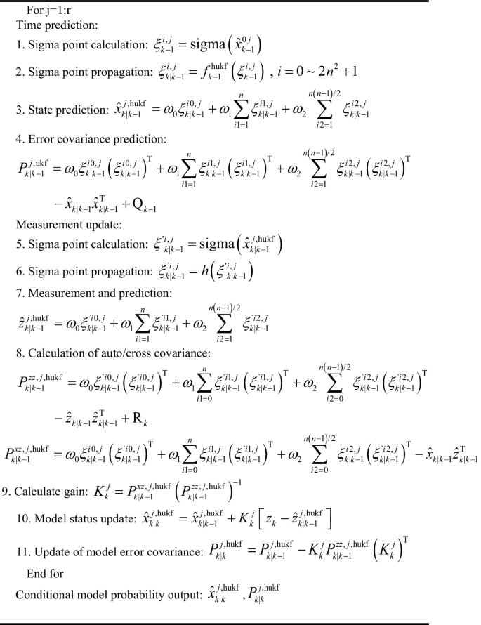 A New Interactive Multi Model High Order Unscented Kalman Filter for Improving Target Tracking ...