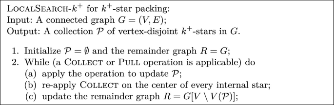 Approximation Algorithms for Non-sequential Star Packing Problems ...